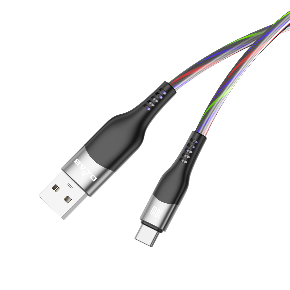 D.LAB RGB LED Fast Charge Type C Cable (NPLUS3V2) - D.LAB Dezign ...